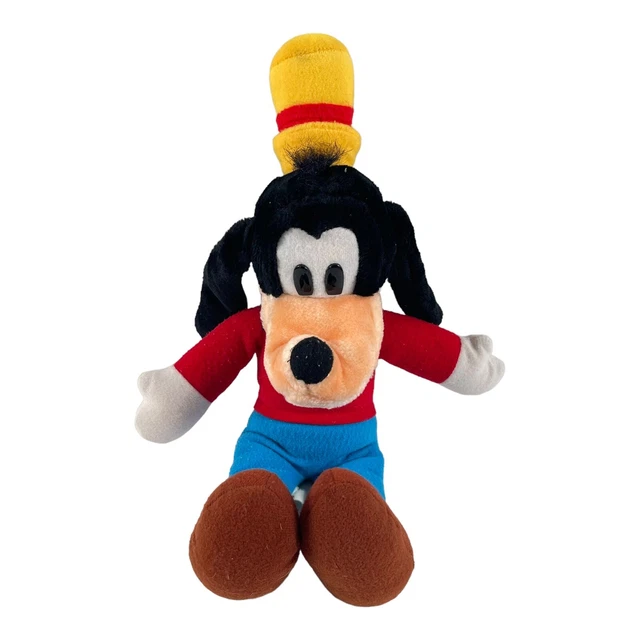 VINTAGE GOOFY WALT Disney World Disneyland Stuffed Animal Plush 12" No ...