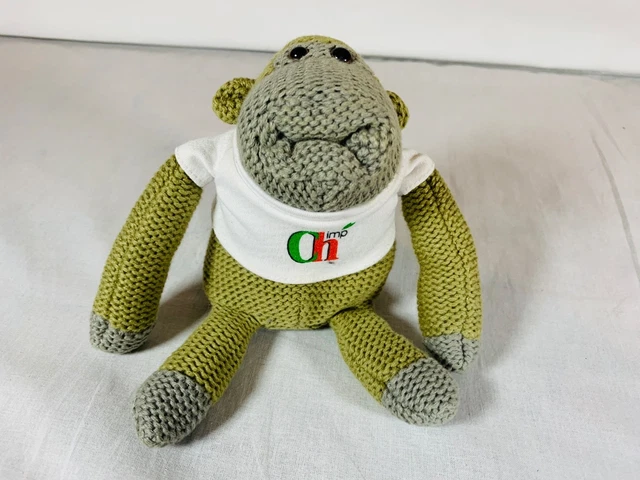 PG TIPS TEA Monkey Chimp Plush Soft Toy Collectible w/ Top T-Shirt £8. ...