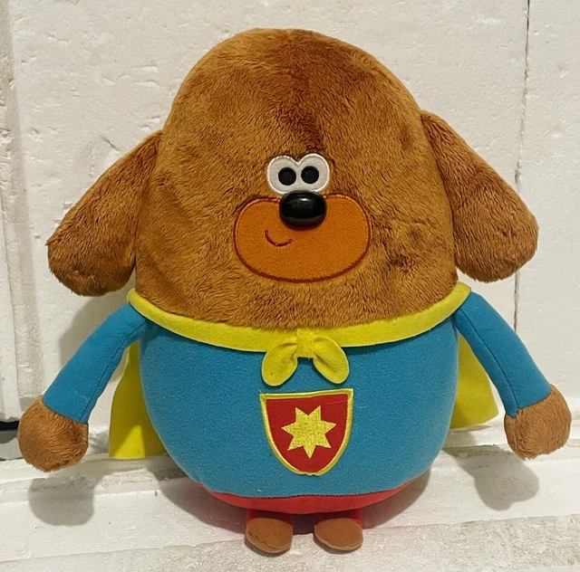 HEY DUGGEE SUPERHERO Duggee Talking Plush Toy ABC Kids 30cm 1996 ...