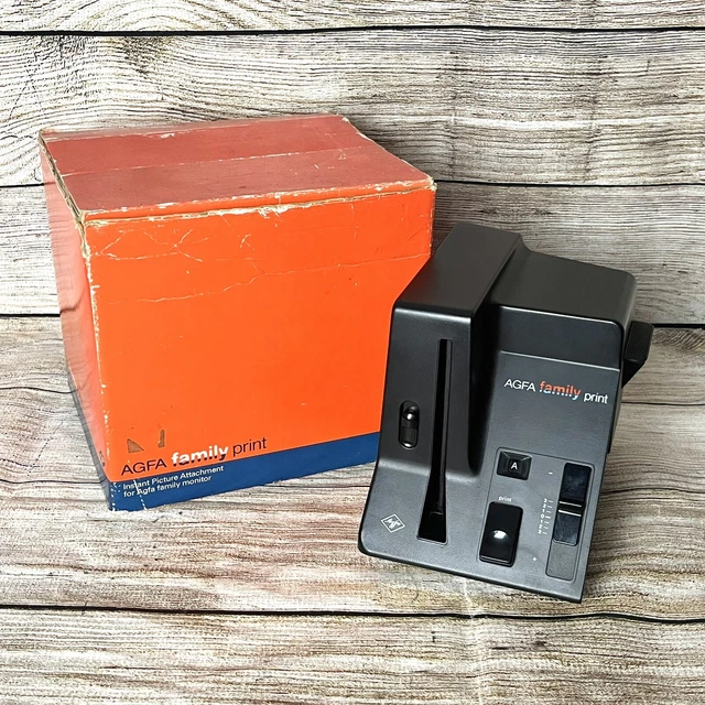 VINTAGE AGFA FAMILY Print Instant Photo Printer Attachment For Family ...