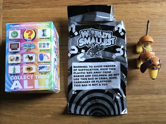 BANDAI WORLD’S SMALLEST Classic Mini Collectible Toy Story Slinky Dog ...