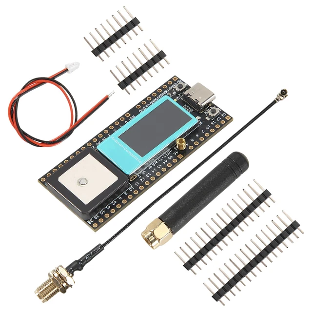 LORA TRACKER LoRa Meshtastic Asset Tracker SX1262 Wi-Fi Bluetooth T5200 ...