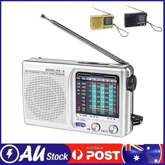AM/FM/SW PORTABLE RADIO Operated for Indoor, Outdoor & Emergency Use ...