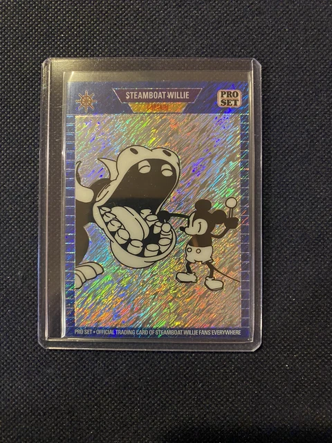 2024 LEAF PRO Set Steamboat Willie Captain Blue Shimmer Refractor /10 ...