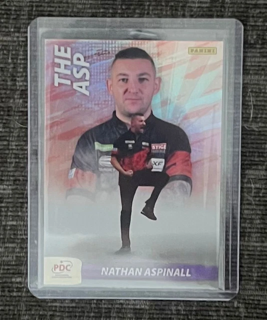 PANINI PDC WORLD Championship 2025 Scoring Machine Nathan Aspinall 037/ ...