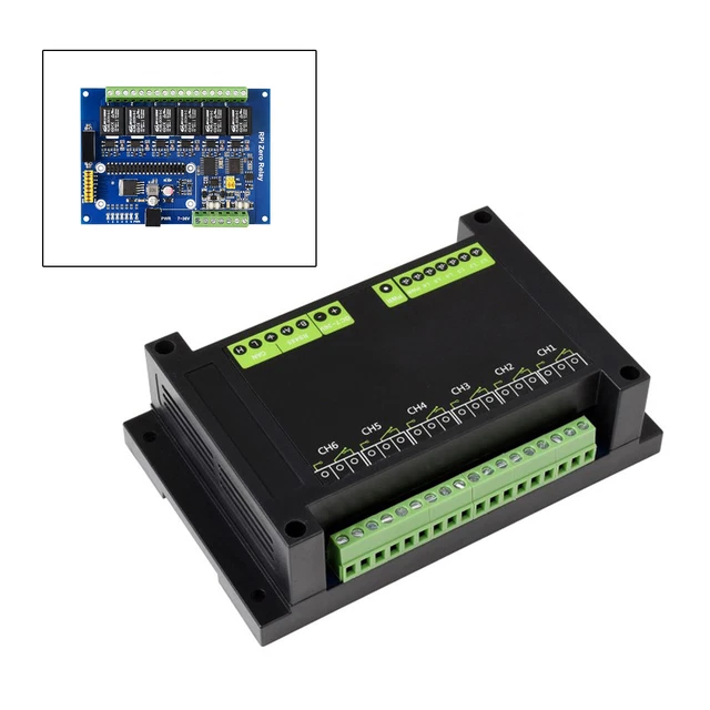 Industrielles 6 Kanal Relaismodul FÜr Raspberry Pi Zero Rs485can Eur 6839 Picclick De