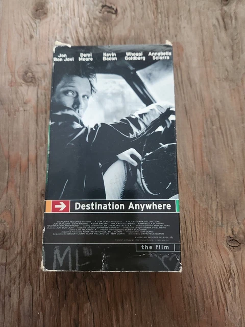 DESTINATION ANYWHERE JON Bon Jovi VHS 1997 $6.50 - PicClick CA