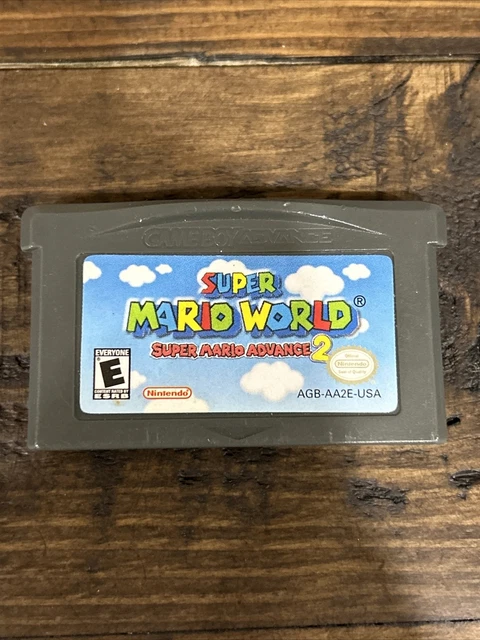 SUPER MARIO ADVANCE 2: Super Mario World (Nintendo Game Boy Advance GBA ...