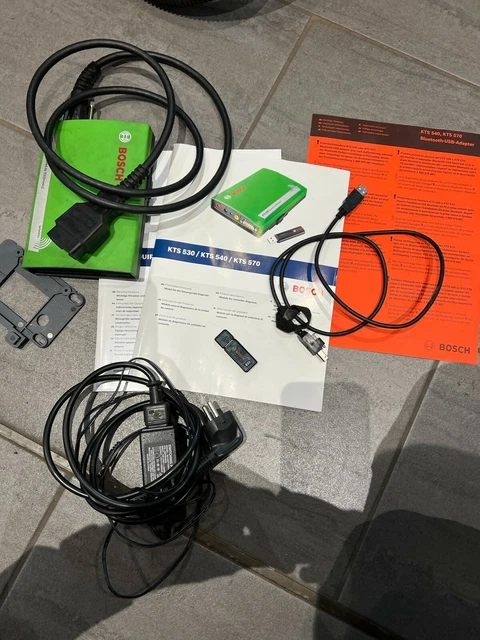 BOSCH KTS 540 Steuergeräte-Diagnose OBD Bluetooth Diagnose EUR 406,00 ...
