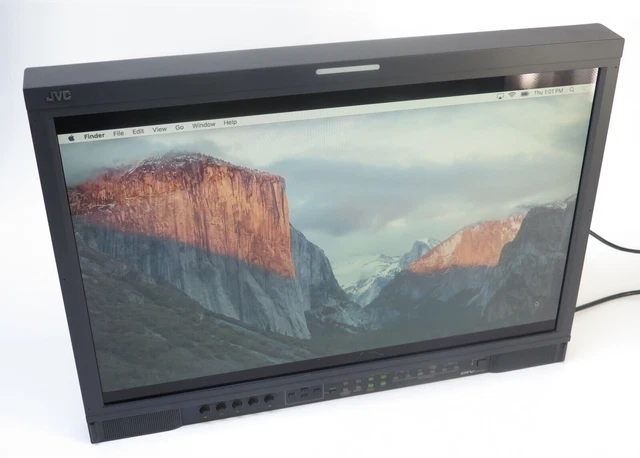 JVC DT-V24L1D 24& Multi-Format Professional HD LCD Studio Monitor with ...