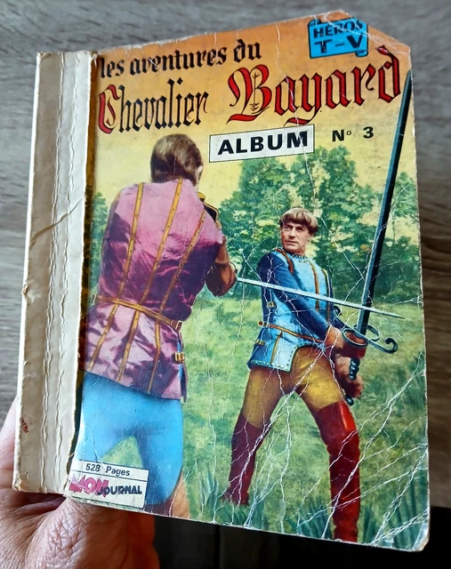 ALBUM RELIURE RELIÉ CHEVALIER BAYARD n°3 avec 9.10.11.12 mon journal TV ...