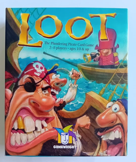 REINER KNIZIA &LOOT& 2005, The Plundering Pirate Card Game For 2-8 By ...