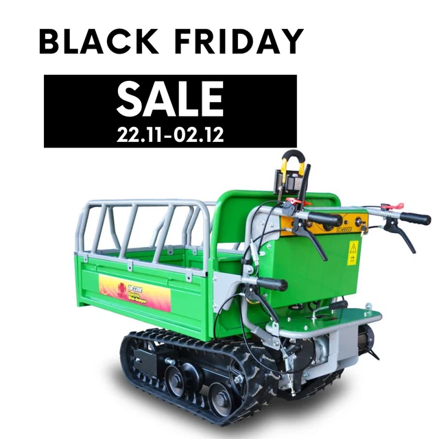 ELEKTRO-RAUPENDUMPER MINI TRANSPORTER Raupendumper Minidumper Dumper ...