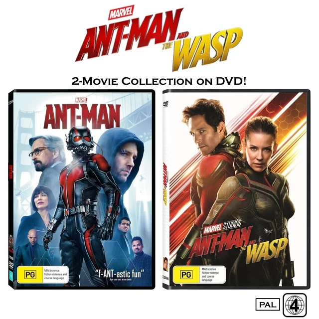 ANT-MAN AND THE Wasp | 2-Movie Collection (DVD, 2-Disc) PAL Region 4 ...