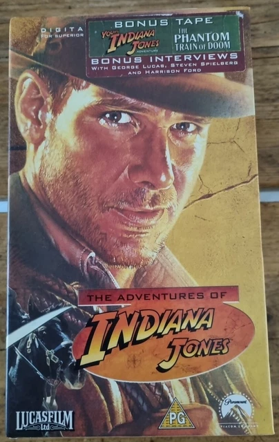 INDIANA JONES TRILOGY (Box Set) (VHS, 2003) £0.99 - PicClick UK