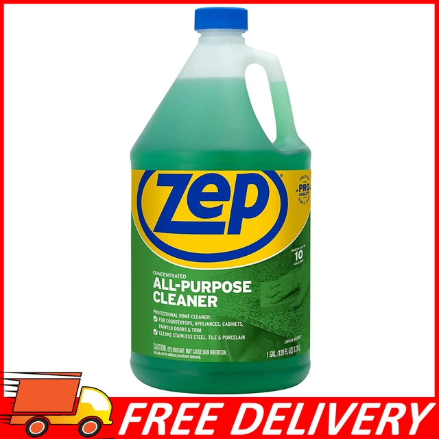 ZEP ALL-PURPOSE MULTI-USE Concentrated Cleaner & Degreaser, 1 Gal $13. ...