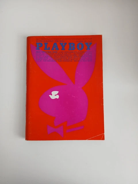 PLAYBOY MAGAZINE DECEMBER 1971 Vintage Christmas Gala Issue Mens ...