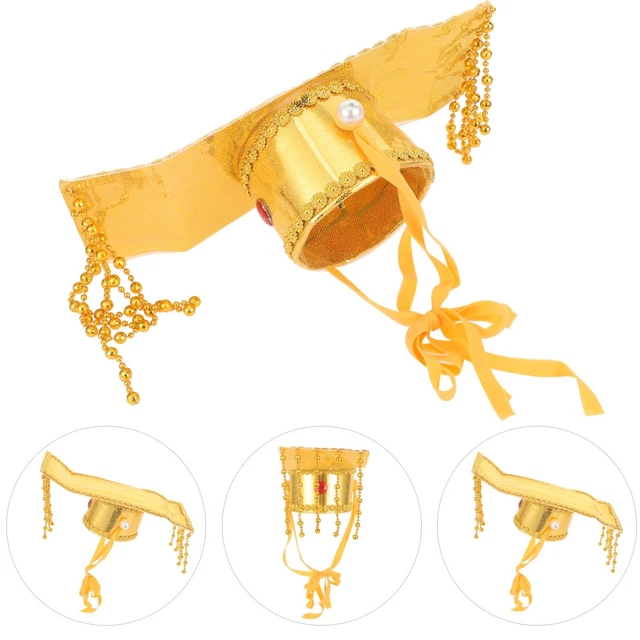 EMPEROR OF CHINA Costume Chinese Ancient Headwear Hats Traditional £30. ...