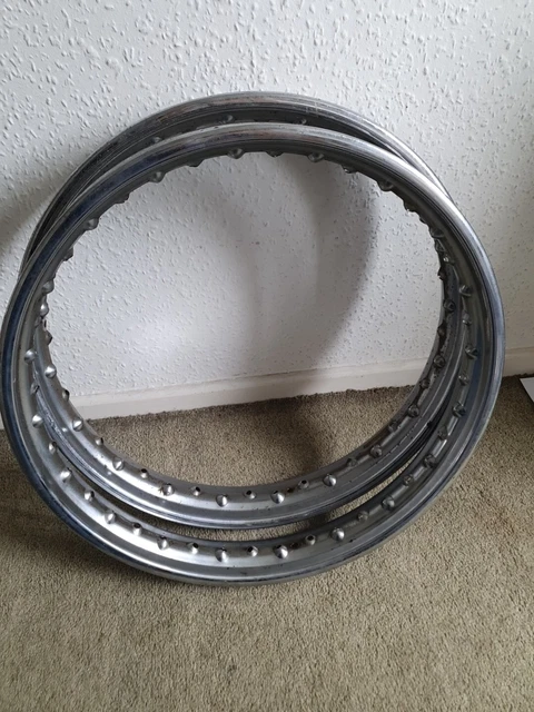 TRIUMPH T150 T160 Bonneville Trident Wheel Rims £20.00 - PicClick UK