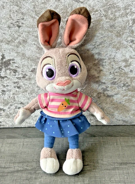YOUNG JUDY HOPPS Disney Store Exclusive Zootopia Soft Toy Plush Bunny ...