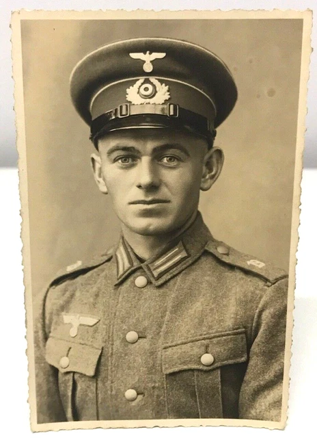 WW2 INTER WAR Photo Postcard German Army Soldier Hofmann Studio ...