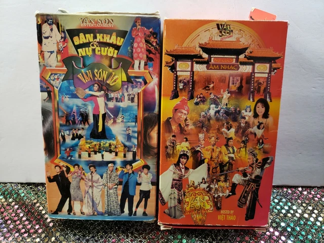 VAN SON VIETNAMESE Musical Show VHS Tapes Lot Van 10 & 11 In Vietnam ...
