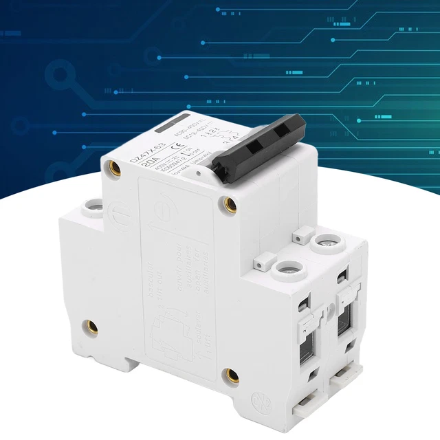 CIRCUIT BREAKER 20A 400V Fast Tripping PV Circuit Breaker For ...