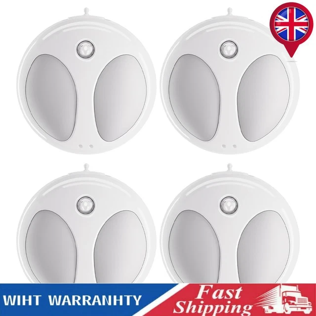 RECHARGEABLE MINI LED Closet Light Magnetic Motion Sensored Hallway ...