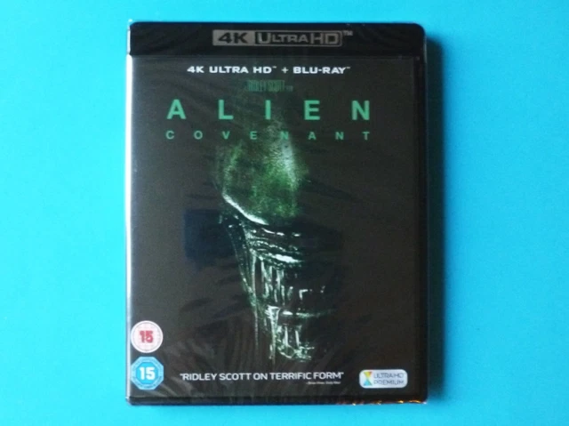 ALIEN COVENANT - 4K UHD + Blu-ray - NEW SEALED £13.00 - PicClick UK
