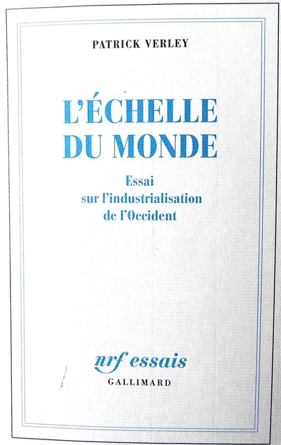 &L'ECHELLE DU MONDE& - Patrick Verley EUR 15,50 - PicClick FR