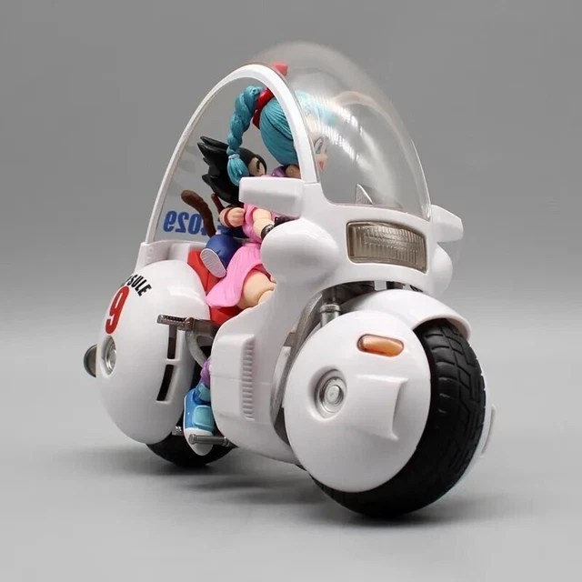 Figurine Collection Dragon Ball Z Goku Bulma Capsule 9 Boite 14 Cm