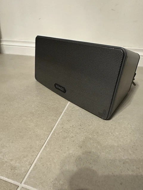SONOS PLAY:3 WIRELESS Smart Speaker System Black £63.10 - PicClick UK