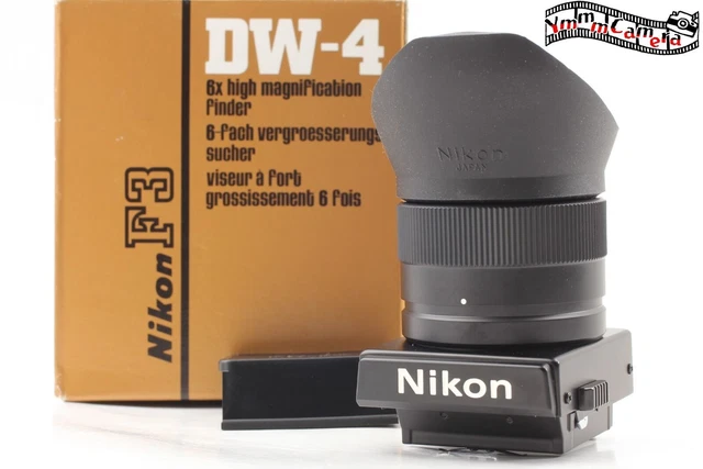 [NEUF EN BOÎTE] Viseur Nikon DW-4 à fort grossissement 6x pour F3 du JAPON EUR 97,93 - PicClick FR