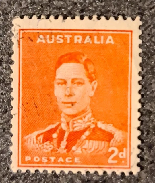 AUSTRALIA KING GEORGE VI Stamp 2D. Australian Stamp $9,999.00 - PicClick AU
