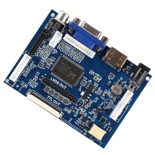 UNIVERSAL TTL INTERFACE 50PIN LVDS Controller Board for AT070TN909294 ...