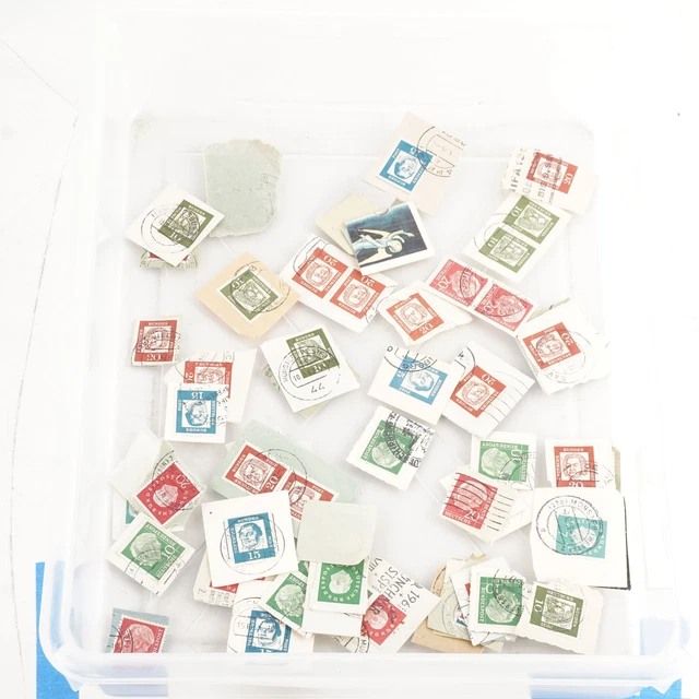 LOT BRIEFMARKEN DEUTSCHE Bundespost Gestempelt Verschiedene Jahre Und ...