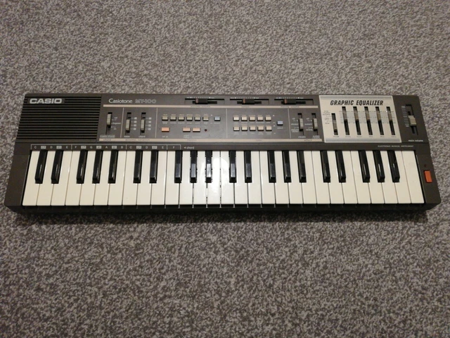 CASIO CASIOTONE MT-100 Electronic Keyboard with Graphic Equalizer Synthesizer EUR 64,02 ...