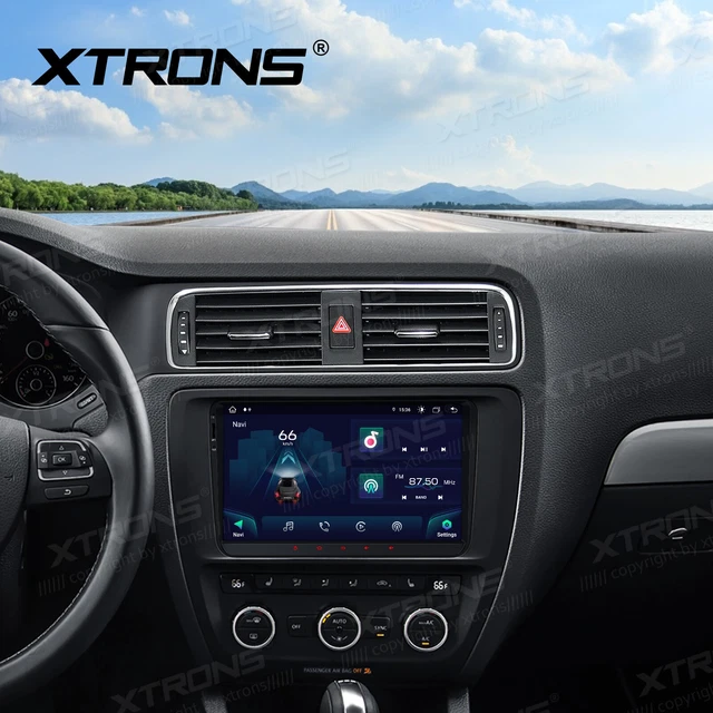 9 ZOLL ANDROID 13 4+64GB Autoradio Navi 4G DSP Für VW GOLF 5 6 Touran ...