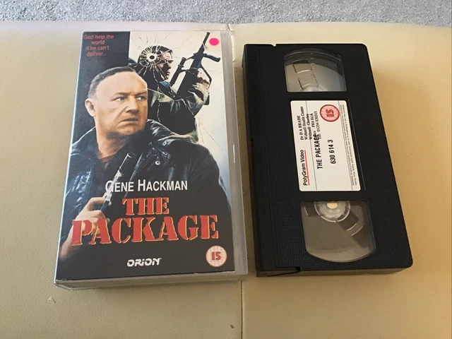 THE PACKAGE STARRING Gene Hackman - VHS Video Movie Cassette Tape VGC £ ...