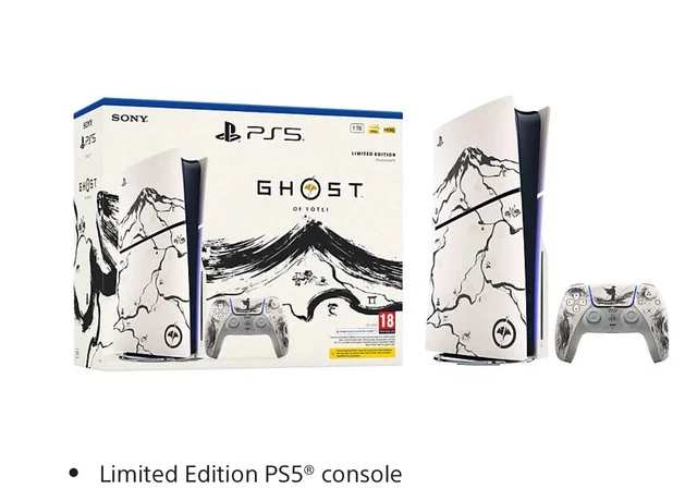 PLAYSTATION 5 (PS5) Console Ghost of Yotei Black Limited Edition Bundle ...