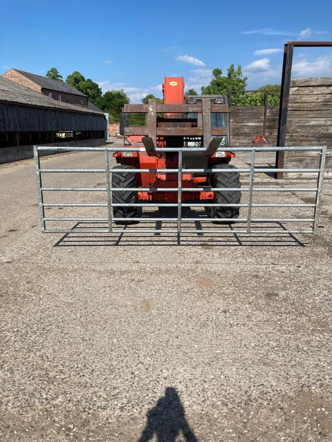 GALVANISED HEAVY DUTY 12 foot yard gate £135.92 - PicClick UK