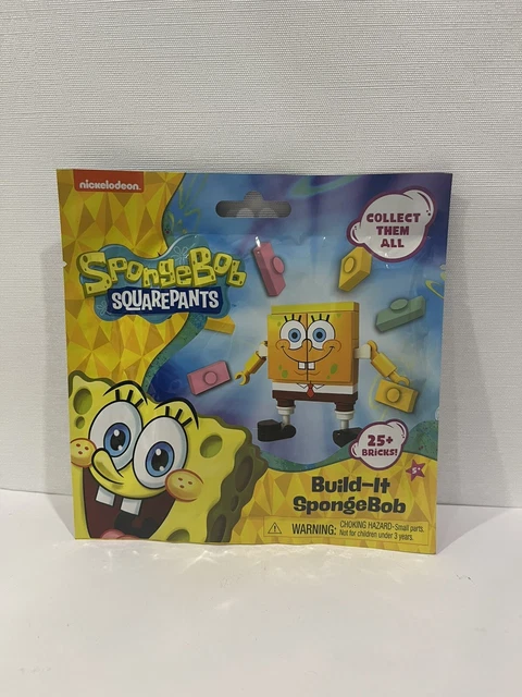 NICKELODEON SPONGEBOB SQUAREPANTS, Squidward & Patrick Build-it Mini ...