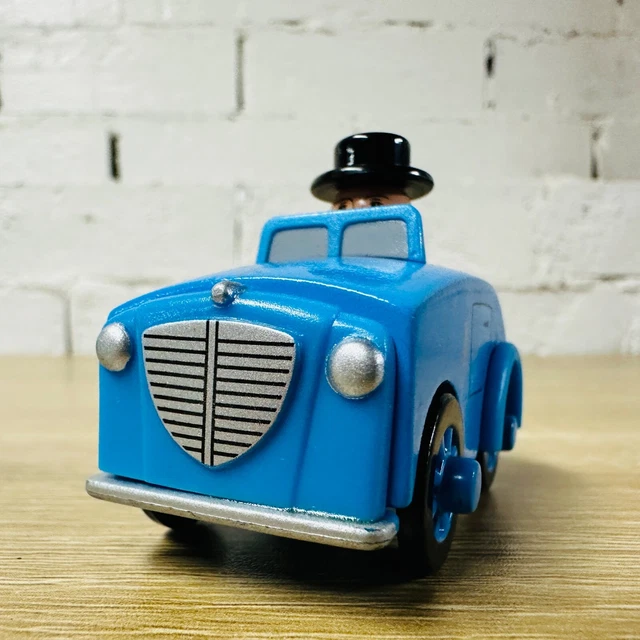 FAT CONTROLLER SIR Topham Hatt Blue Car Thomas & Friends Wooden Railway ...