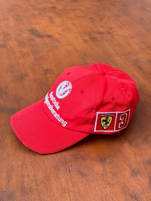 SCUDERIA FERRARI F1 Michael Schumacher Formula 1 Racing Cap 2000 One ...