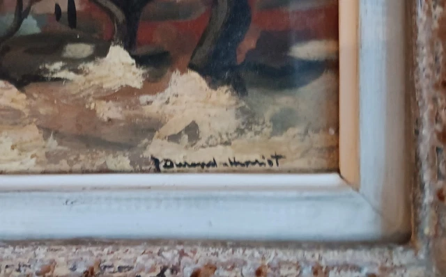 LISTED FRENCH ARTIST - Jacques Durand-Henriot (1922-1997) - 16"x 11 ...