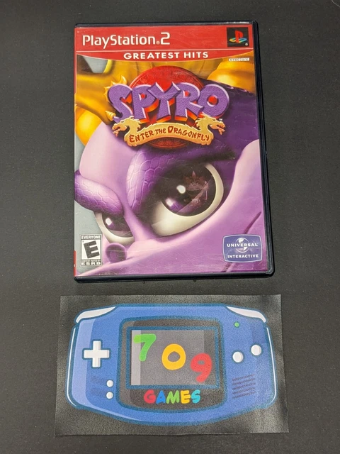 SPYRO: ENTER THE Dragonfly Greatest Hits (Sony PlayStation 2, 2002) PS2 ...