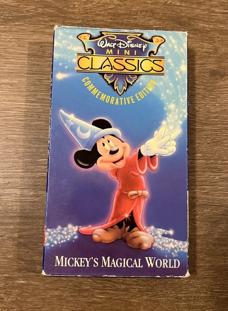 WALT DISNEY MINI CLASSICS VHS Video Commemorative Edition MICKEY'S ...