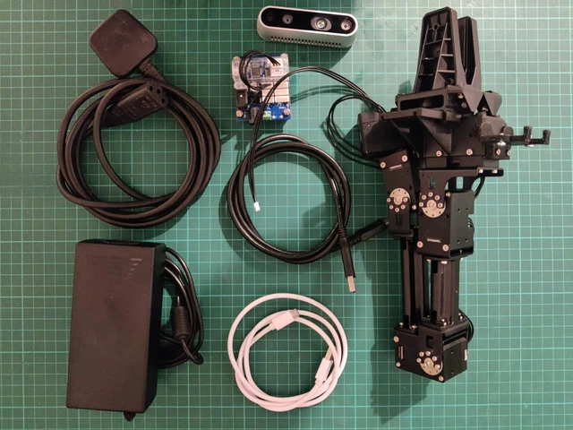 OPENMANIPULATOR ROBOT ARM + D435 depth camera + Extras (ROS compatible ...