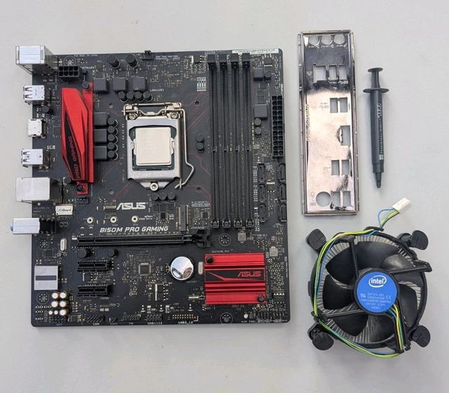 ASUS B150M PRO Gaming Motherboard LGA1151 with Intel i5 6600 CPU £63.10 ...