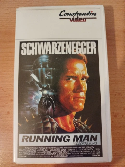 RUNNING MAN VHS mit Arnold Schwarzenegger EUR 15,00 - PicClick DE
